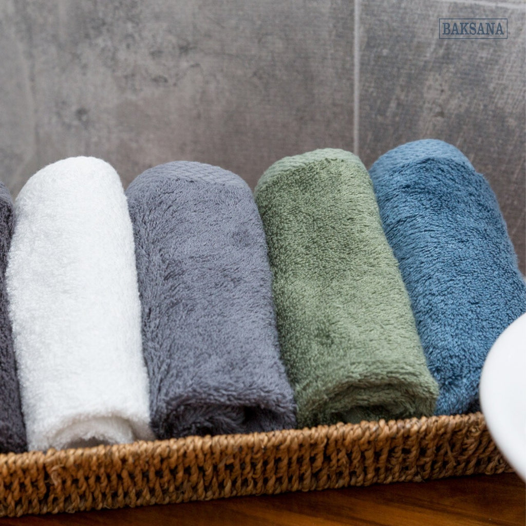 Bamboo Face Washers - Hypoallergenic Bamboo Face Wash Collection ...