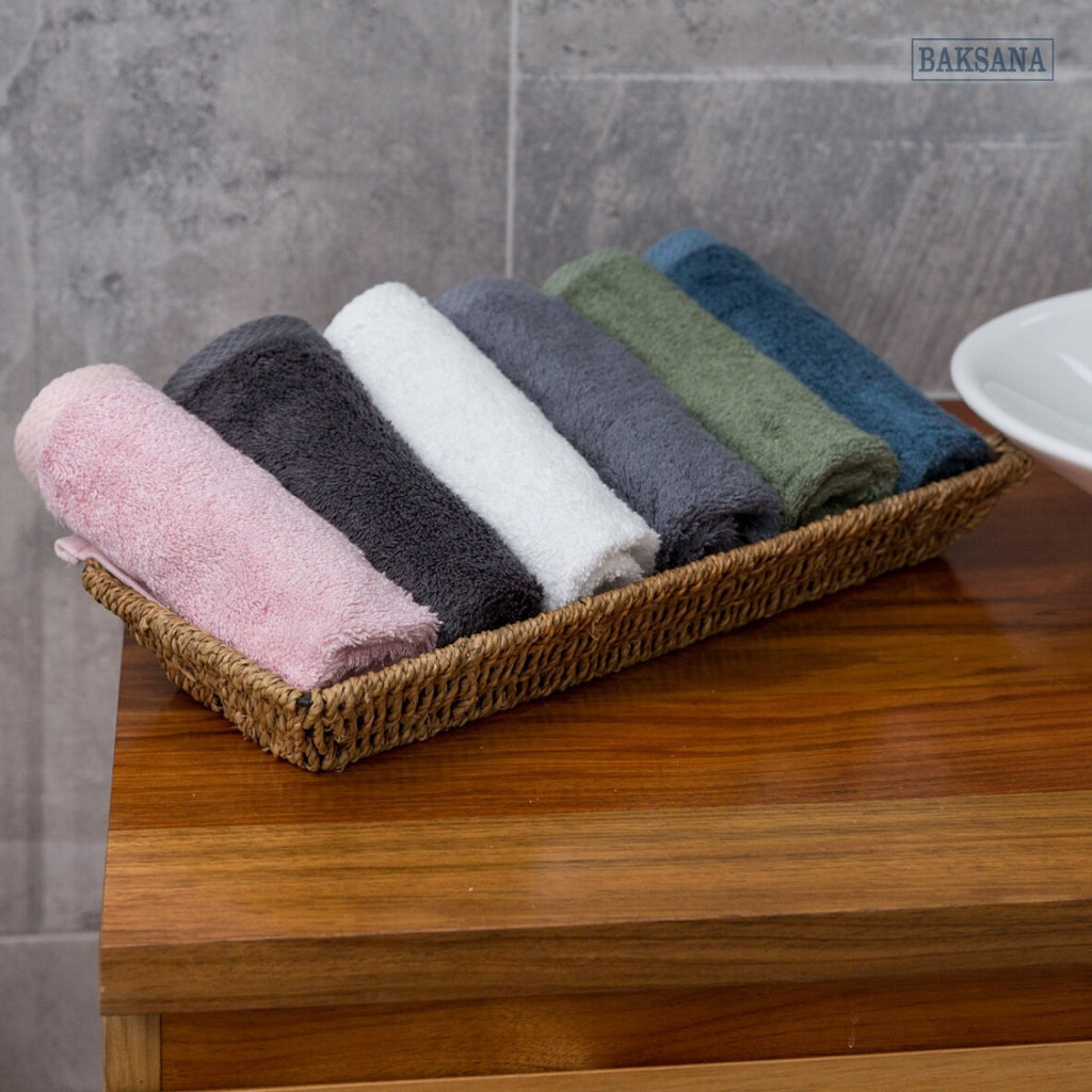 Bamboo Face Washers - Hypoallergenic Bamboo Face Wash Collection ...