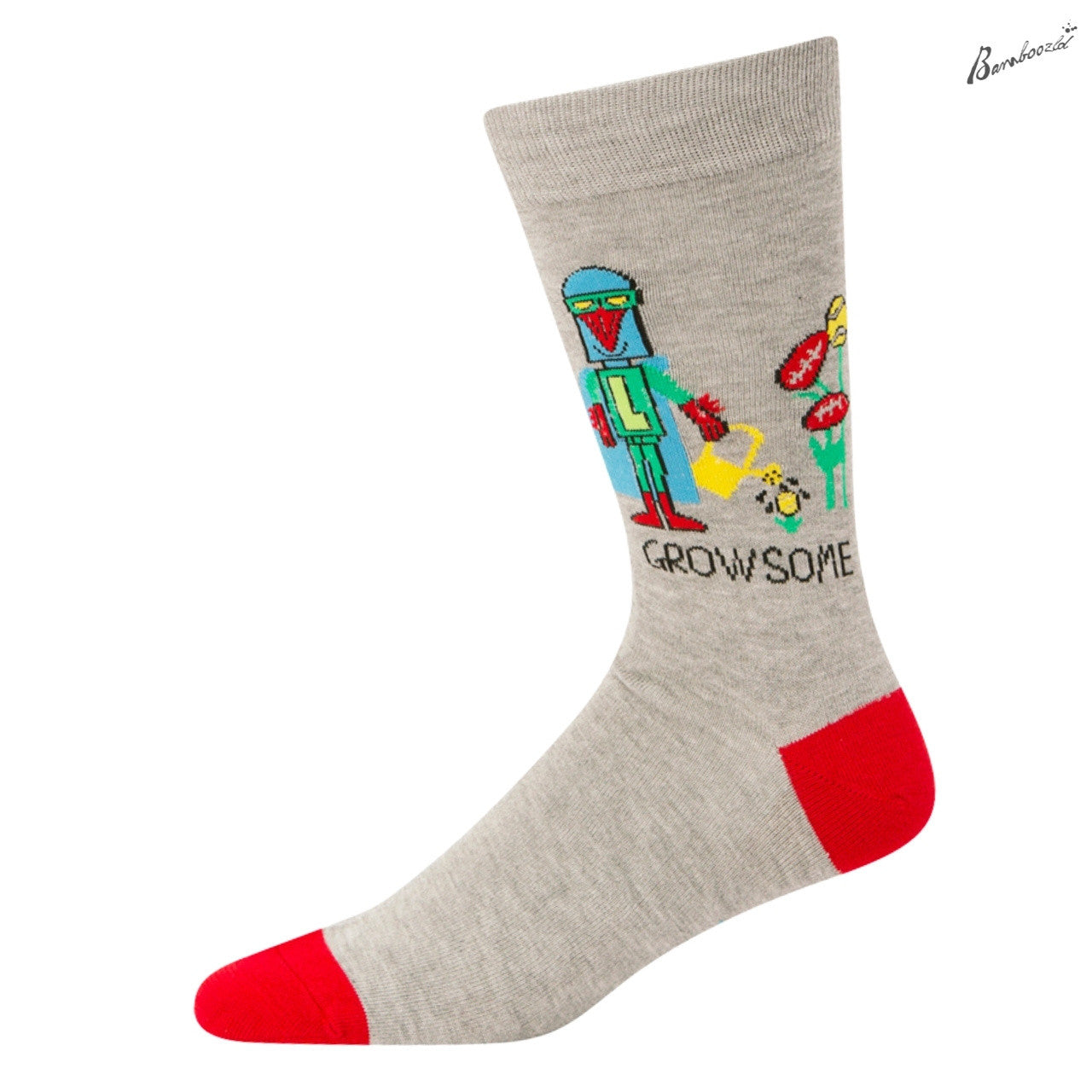 Laser Beak Man Socks | Bamboo Village